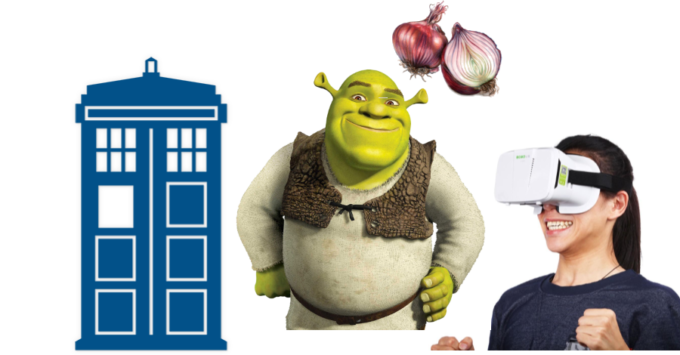 Shabbos House » Shrek’s Onion + Dr. Who’s Tardis + VR Glasses = Sukkah?